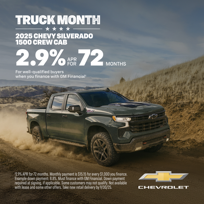 Truck Month is Here! Unbeatable Savings on a New Chevy Silverado ...